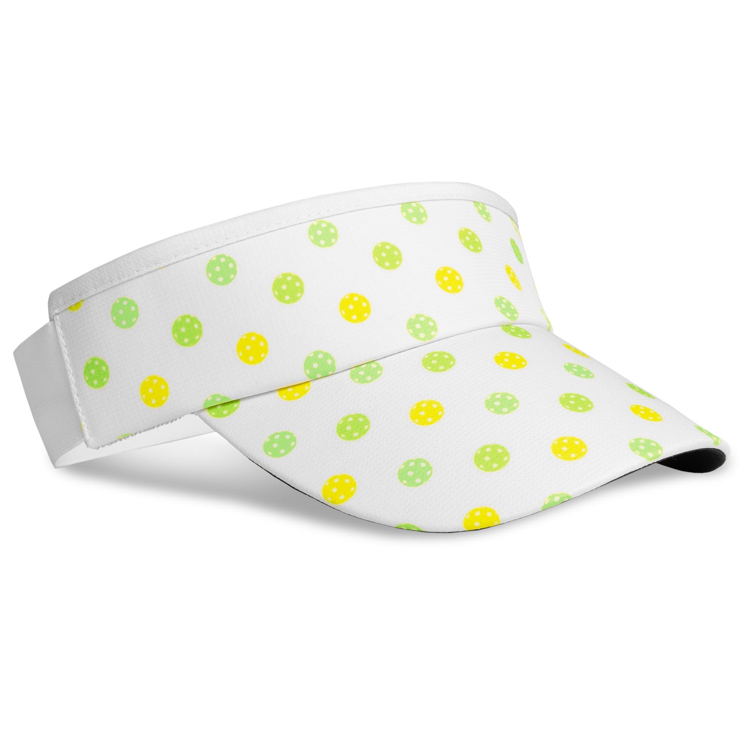 White Neon Performance Pickleball Visor | Headsweats