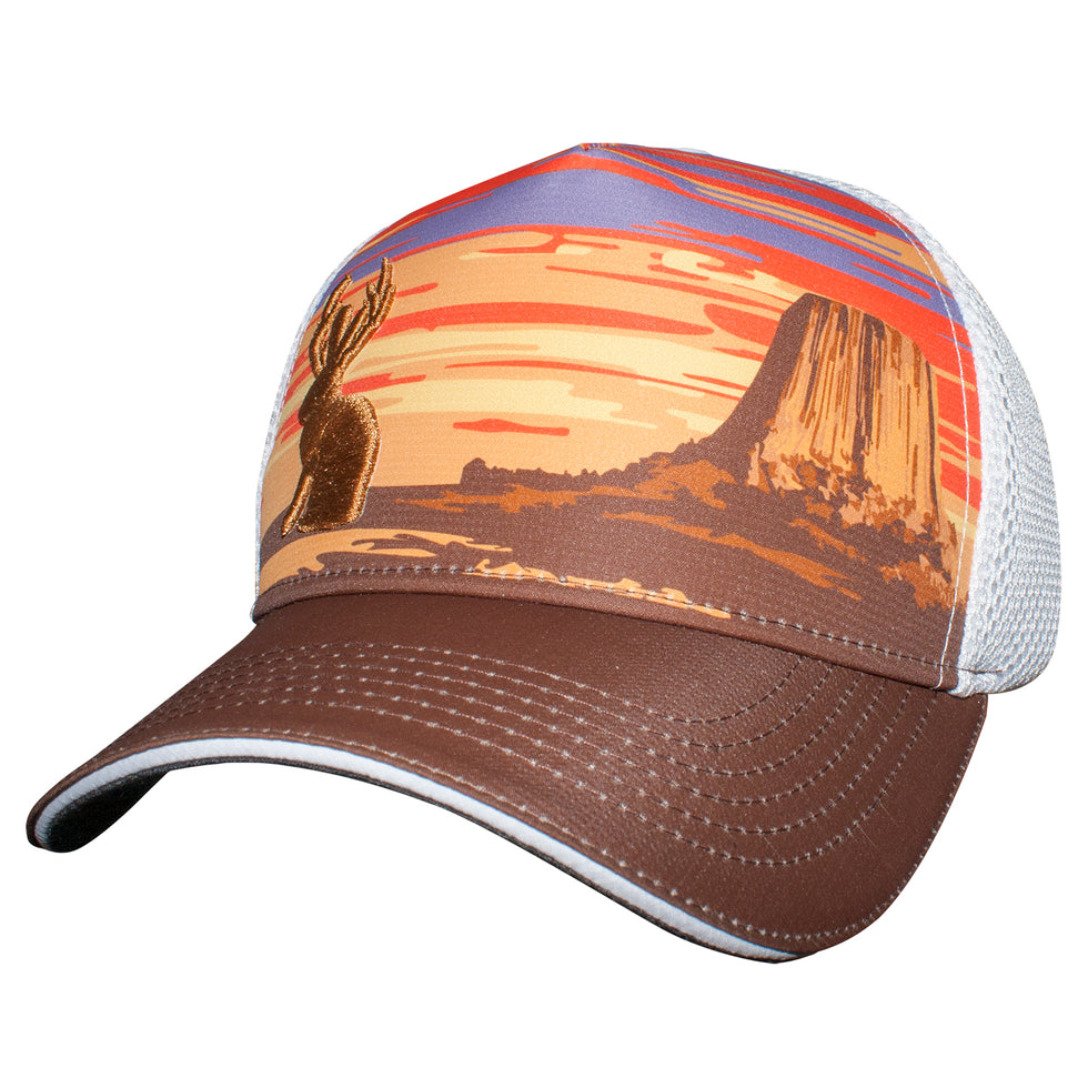 Devil's Tower 5 Panel Trucker Hat – Headsweats